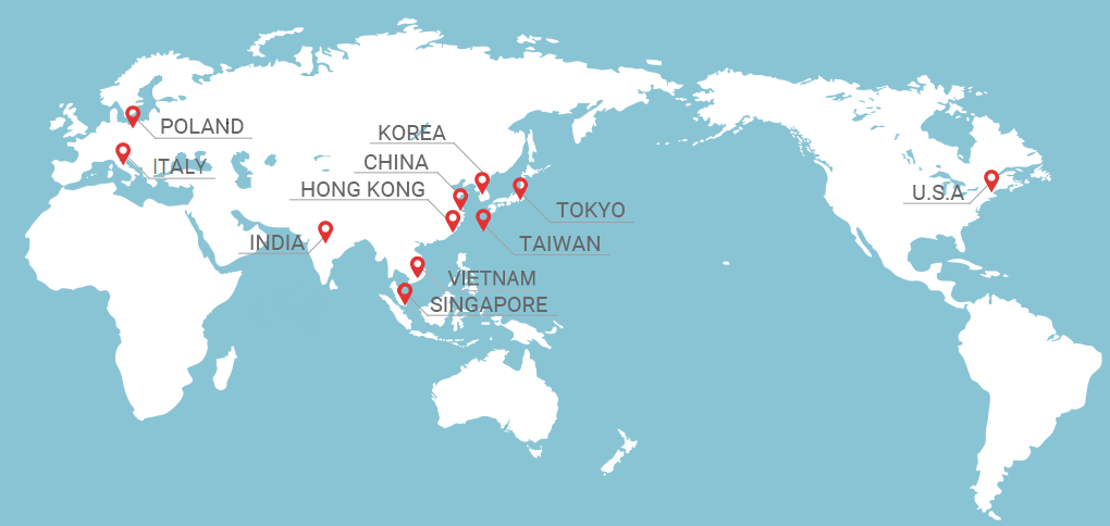 Global Sales Network | JEL SYSTEM CO., LTD.